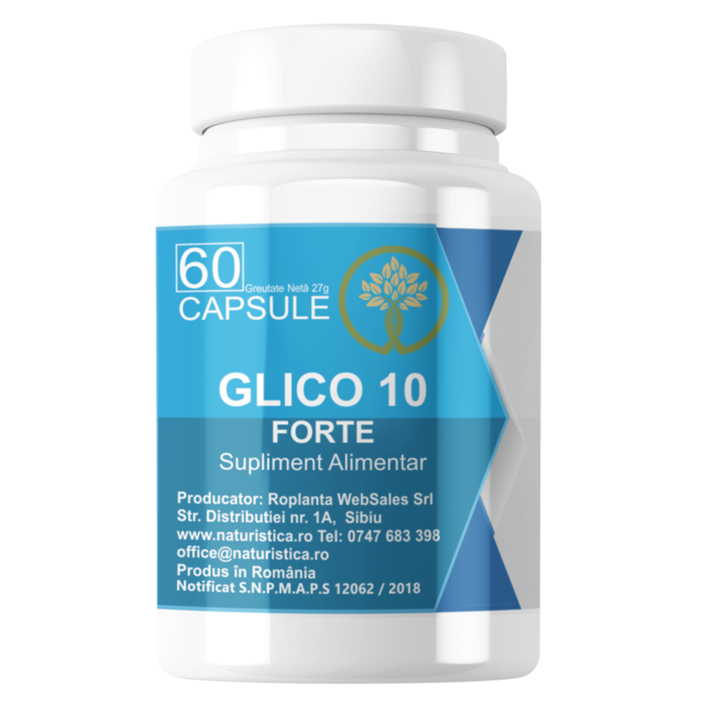 GLICO 10 FORTE - 60 Caps – Naturistica